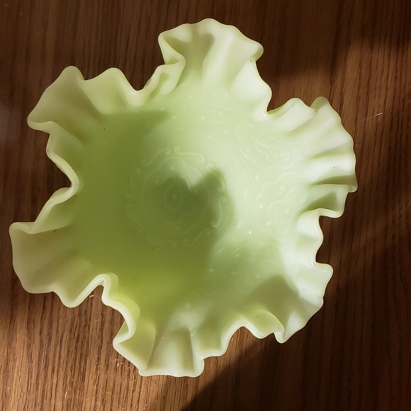 Fenton | Accents | Vintage Fenton Lime Sherbet Dish | Poshmark